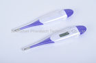 ABS Resin Digital Flexible Thermometer with Purple and White Colors for Clinic