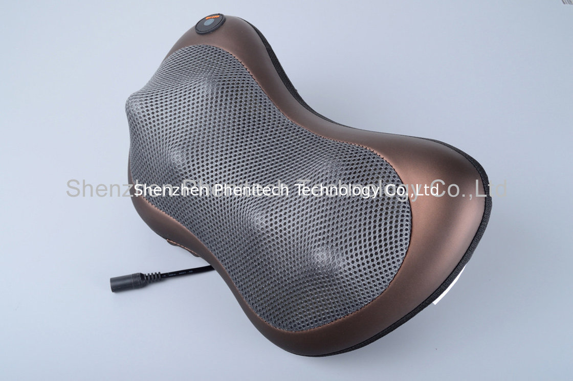 Human Body Washable Electric Neck Massaging Pillow / Cushion For Traveling