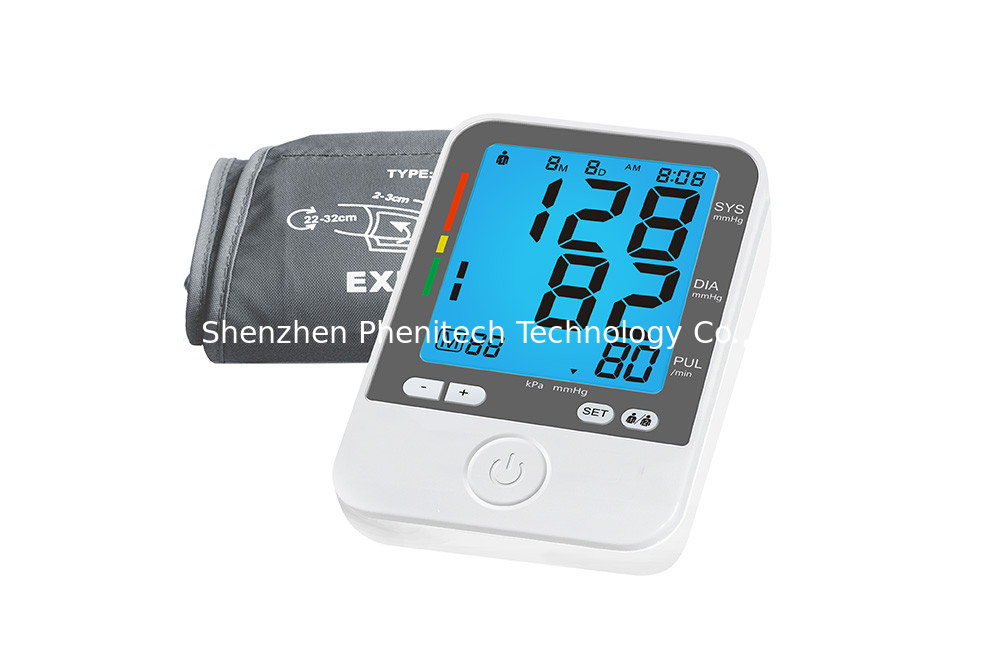 Portable Home Digital Blood Pressure Monitor , Electronic Arm BP Monitor