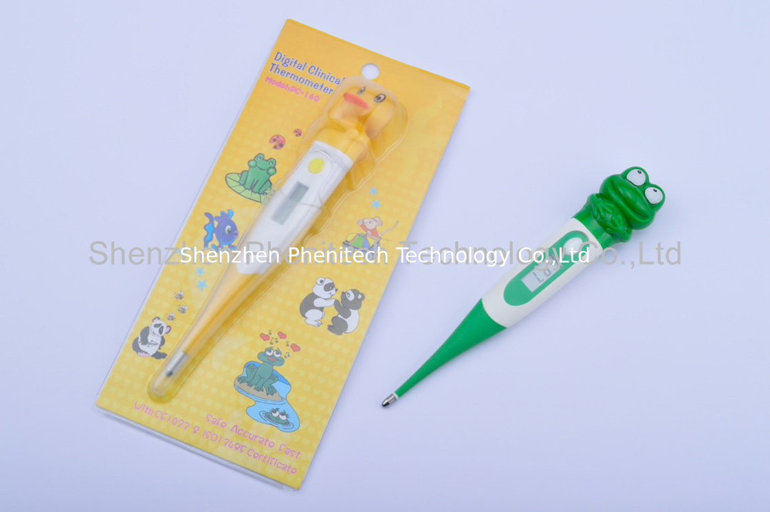 Abs Resin Animal Digital Baby Thermometer For Oral , Baby Armpit Thermometer