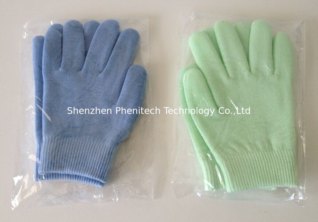 Colored Magic Moisturizing Gel Gloves For Dry Hands / Hand Moisturizing Gloves