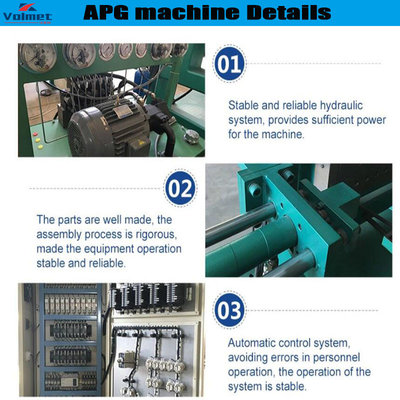 professional manufacturer apg epoxy resin clamping machine for composite insulator