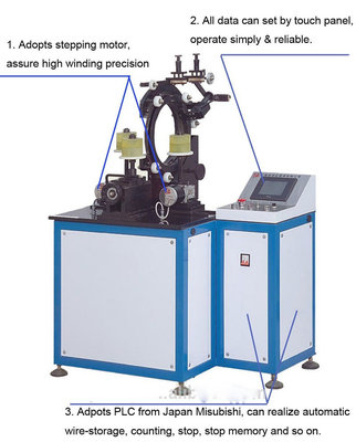 Advanced machine for copper wire coil winding machine