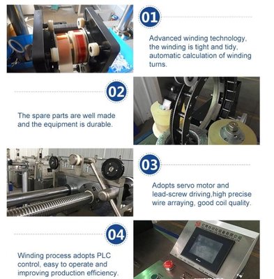 best selling automatic voltage transformer winding machine for current instrument transformer