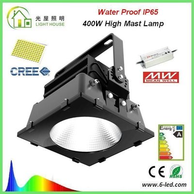 400W Flood Light IP 66 LED High Mast Lighting AC 85 – 277 V ISO9001