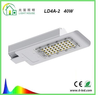 DLC TUV 40 Watt LED Street Light PF > 0.98 50000 Hours , Outdoor Street Lighting