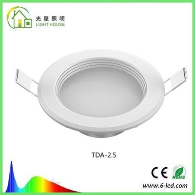 2015 New Cost - Effective 2.5 - 8.0 Inch Led Down Light CRI>80 For Commercial Lighting