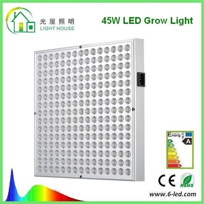 Surface Mounted LED Panel Grow Light With 50～60Hz Frequency , 50000 Hour Life