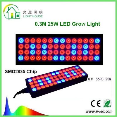 Reflector 25w Led Weed Growing Lights , Square Red Led Plant Grow Lights 