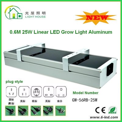 Reflector 25w Led Weed Growing Lights , Square Red Led Plant Grow Lights 