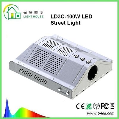 Outdoor Led Street Light 100w Parking Lot Lighting 85-265v Warm White 3000-3500k