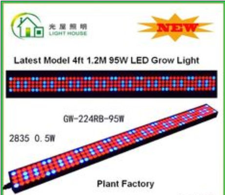High Effective LED Tube Grow Lights Hydroponic For Plant , Long Life Time