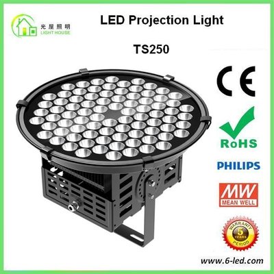 Ac 85-277v 250 Watt Led High Mast Lighting 120lm / W High Output