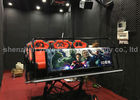 6  Seats 7D Simulator Cinema Interactive Game Machine Metal Material