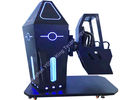 2.5kw 9D VR Simulator 360 Degree Roller Coaster Cinema Single Seat Black Color