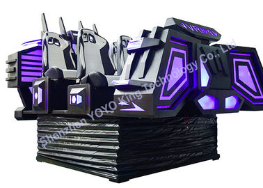 6 Seats 9D VR Games Reality Cinema Electric Motion System One Year Warranty