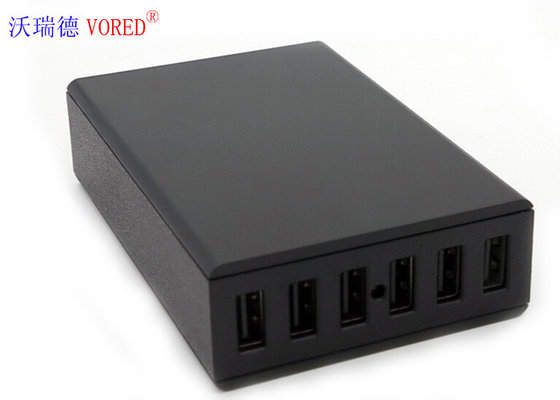 High Speed Multi USB Charger Adapter , CE Cellphone USB Wall Plug Adapter
