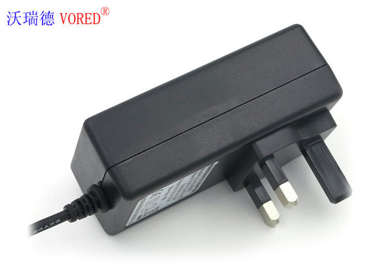 Custom Black AC DC Wall Adapter UK Standard Plug DC Connector Gift