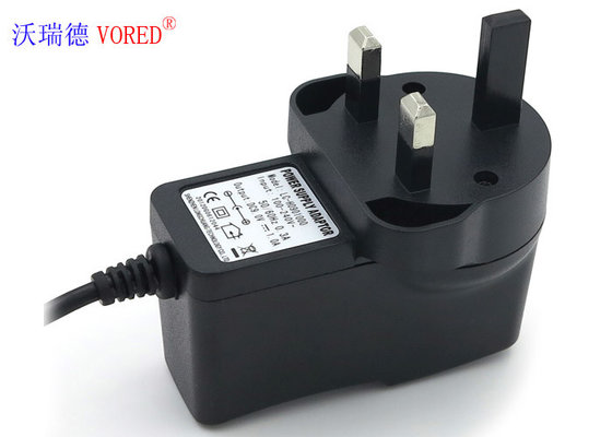 UK Standard Universal Ac Dc Power Adapter , 1 Ampere Wall Adapter Power Supply