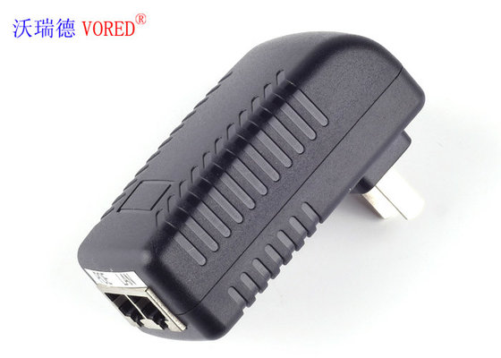 RoHS 24 Watt POE Powerline Adapter , 200g Reliable Ethernet Power Adapter