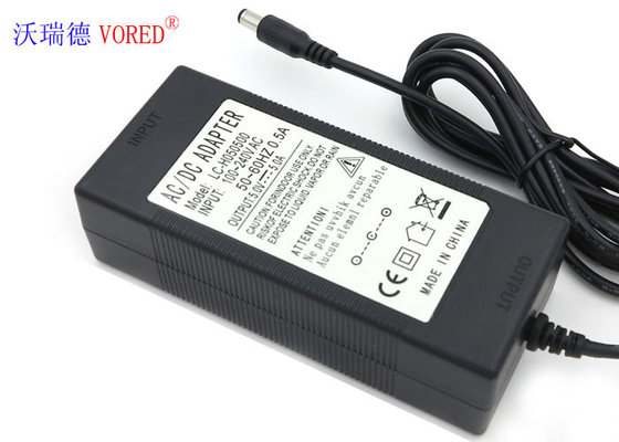 5V 5A Switching Mode Power Adaptor , LED Desk Lamp Power Supply Adapter