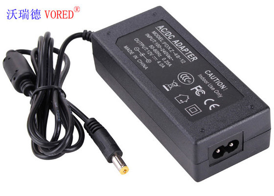 US Plug Laptop Universal Power Supply , 12V 4A Laptop Replacement Charger