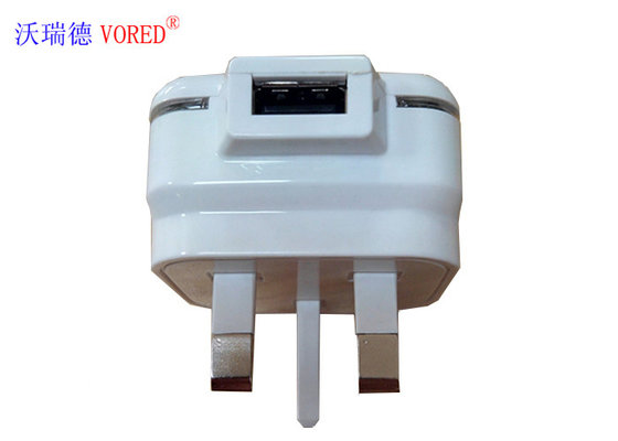 UK Triangle Socket USB Wall Charger US Plug Short Circuit / Overload Protection