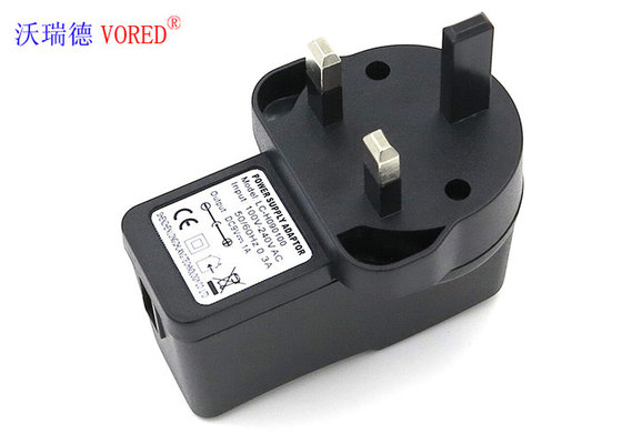 UK Plug USB AC DC Wall Adapter With CB KC Approval High Reliability