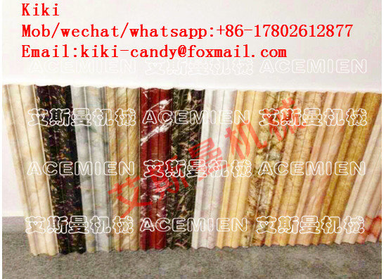 PVC Artificial marble profile making machine