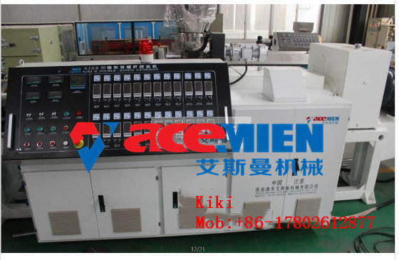 PVC Hollow Roofing Sheet Machine / Plastic Tile Extrusion Line 800-1000mm width