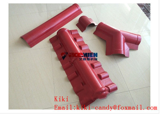 Plastic roof tile making machine - Replace metal sheet