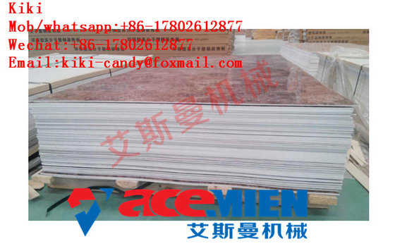 PVC imitation marble sheet extrusion line