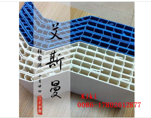Plastic Hollow Double Layer Roll Forming Machine for Roofing Tiles 12mm - 14mm thickness