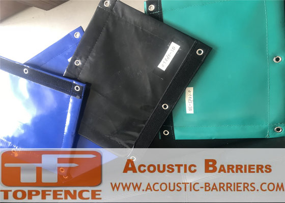 40dB Sound Absorption Portable Noise Barriers for 8 x 12 chain link fence panels supplier