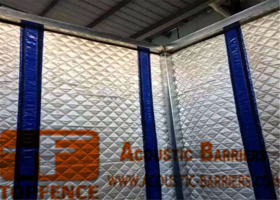Noise Enclosures For Plants 40dB noise isolation and insulation Orange Color Red Color Optional supplier