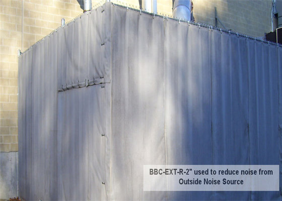 Temporary Construction Noise Barriers sound muffing panels 20dB 30dB 40dB Noise Insulation supplier