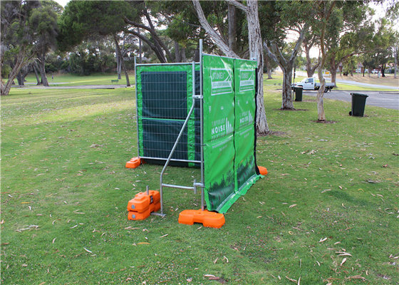 Temporary Noise Fence For Metro and Railway Station Nose Reducing 2000mm height x 1000mm width supplier