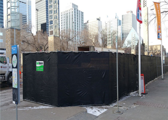 Customized You Own Size Temporary Acoustic Barriers Reduction 20dB 30dB 40dB Max 50dB Noise supplier