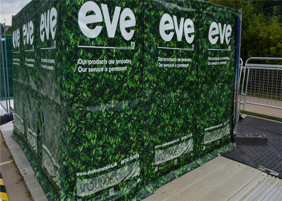 Temporary Fencing Panels Noise Blanket PVC membrance layers waterproof nonflammable layers static-free materials  added supplier