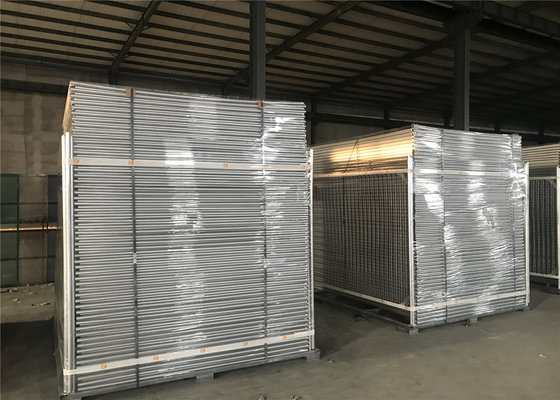 Hot dipped Galvanized Temporary Fence Panels 2.1mx2.4m customized mesh 60mm*150mm supplier