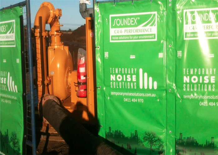 sound blocking panels for outdoor and highway temporary noise fence insulation 40dB supplier