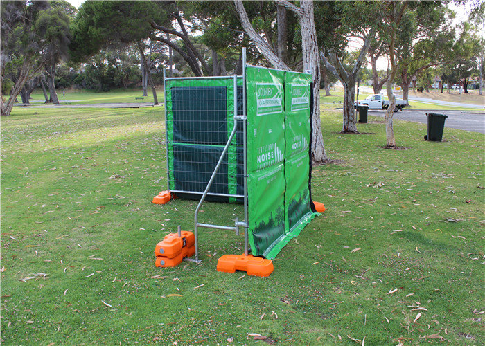 Temporary Noise Fence For Metro and Railway Station Nose Reducing 2000mm height x 1000mm width supplier