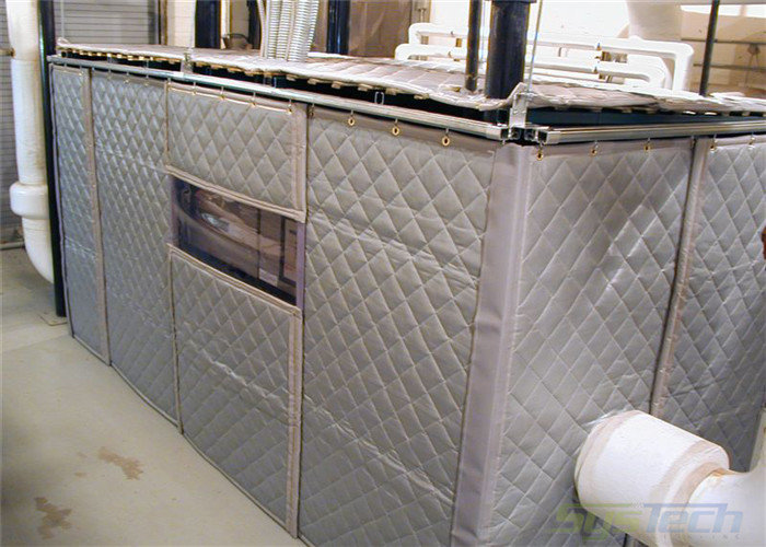 Temporary Sound Wall Insulation and absorb Noise Minimum 25dB Customized Size 1200mm x 2400mm supplier