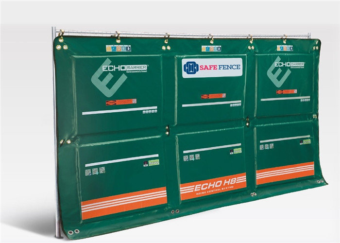 Temporary Sound Fence Temporary Sound Wall Noise Control for Workshop 30dB sounding Noise reduce supplier