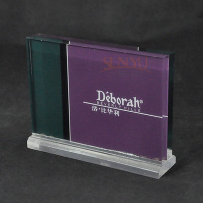 Photo Picture Frames Custom Acrylic Display Stand Resistant PMMA 200×50×140 mm