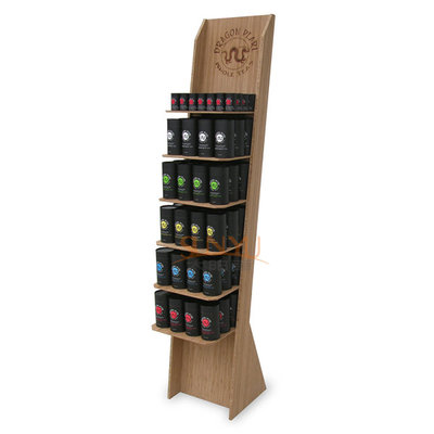 SEDEX Wooden Supermarket Display Racks Shelf Stand Six Tiers Bath Body Cleanser