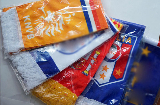 customized 2018 Russian World Cup scarf souvenir football fans scarf