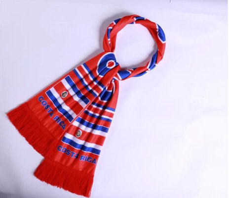 customized 2018 Russian World Cup scarf souvenir football fans scarf