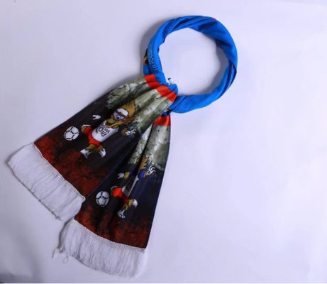 customized 2018 Russian World Cup scarf souvenir football fans scarf
