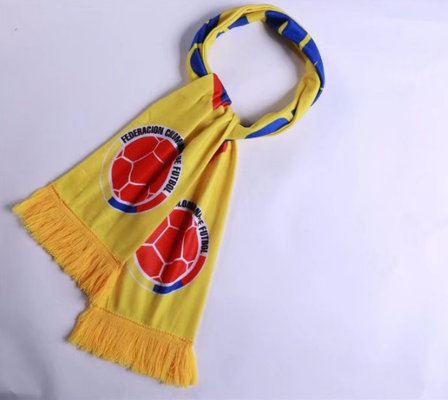 customized 2018 Russian World Cup scarf souvenir football fans scarf